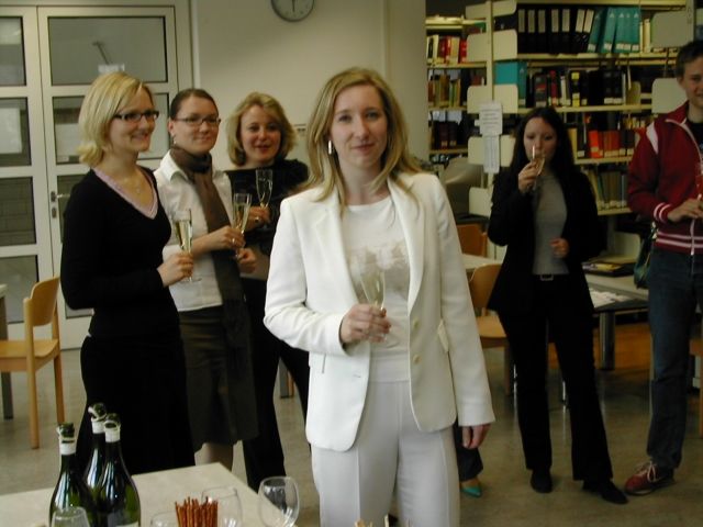 Defensio der Dissertation von Katharina Haslinger - 2006 - Galerie